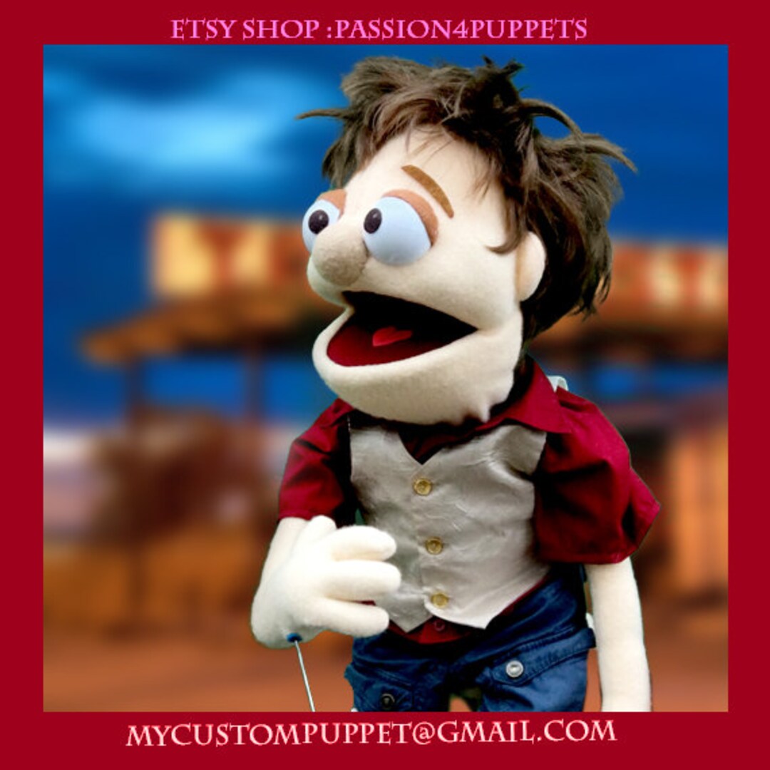 Custom Professional Hand Puppet Rod or Live Glove Hands We - Etsy