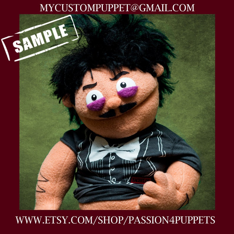 Custom Professional Rod Hand Puppet Muppet Type Puppet - Etsy