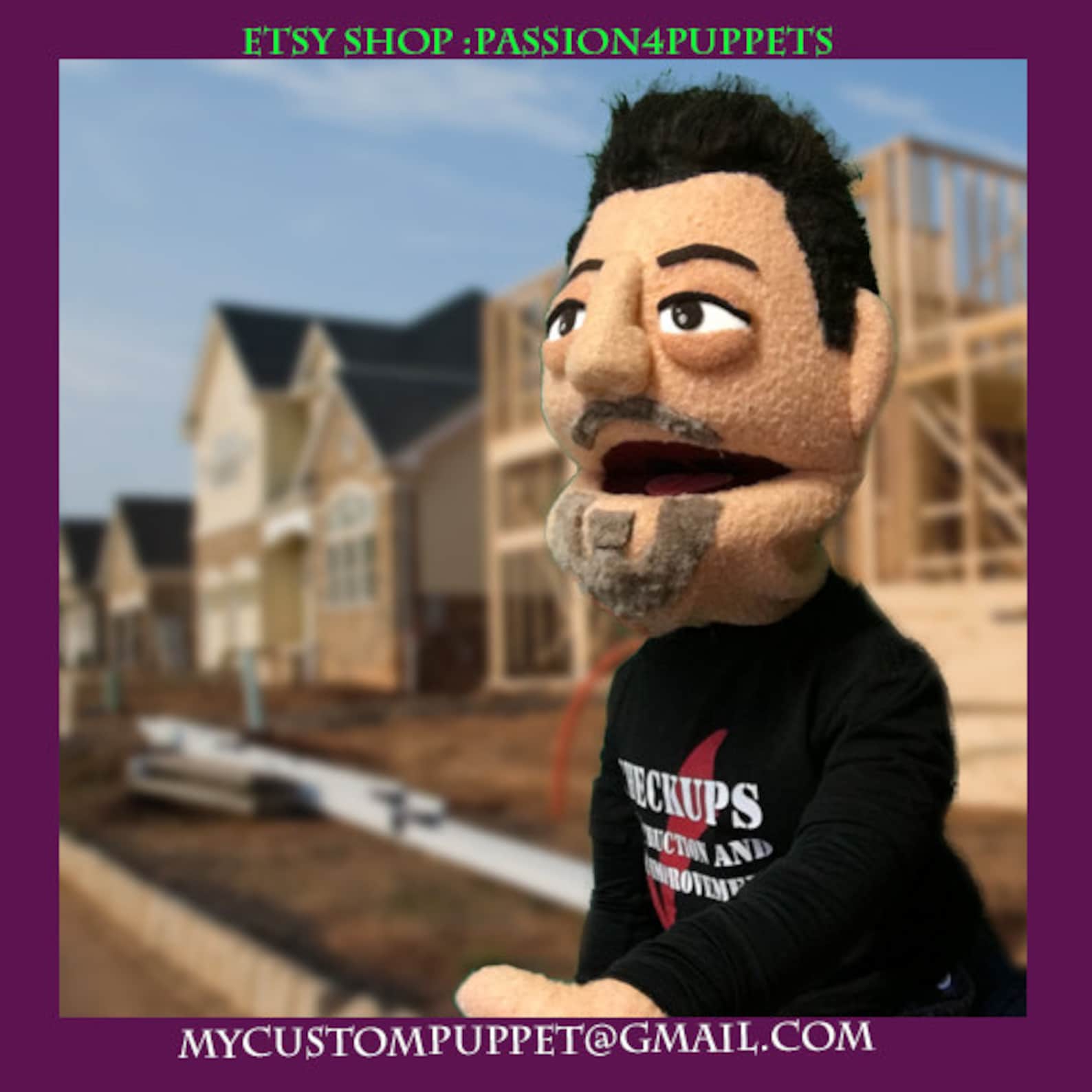 Custom Puppet Portrait Muppet Puppet Custom Look Alike Muppet - Etsy