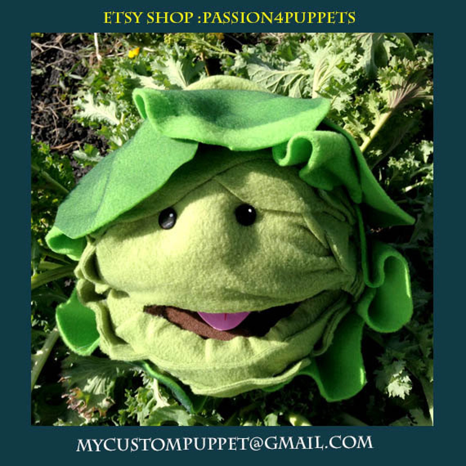 Professional Puppet Vegetable Muppet Style Fruit Pro Puppet - Etsy