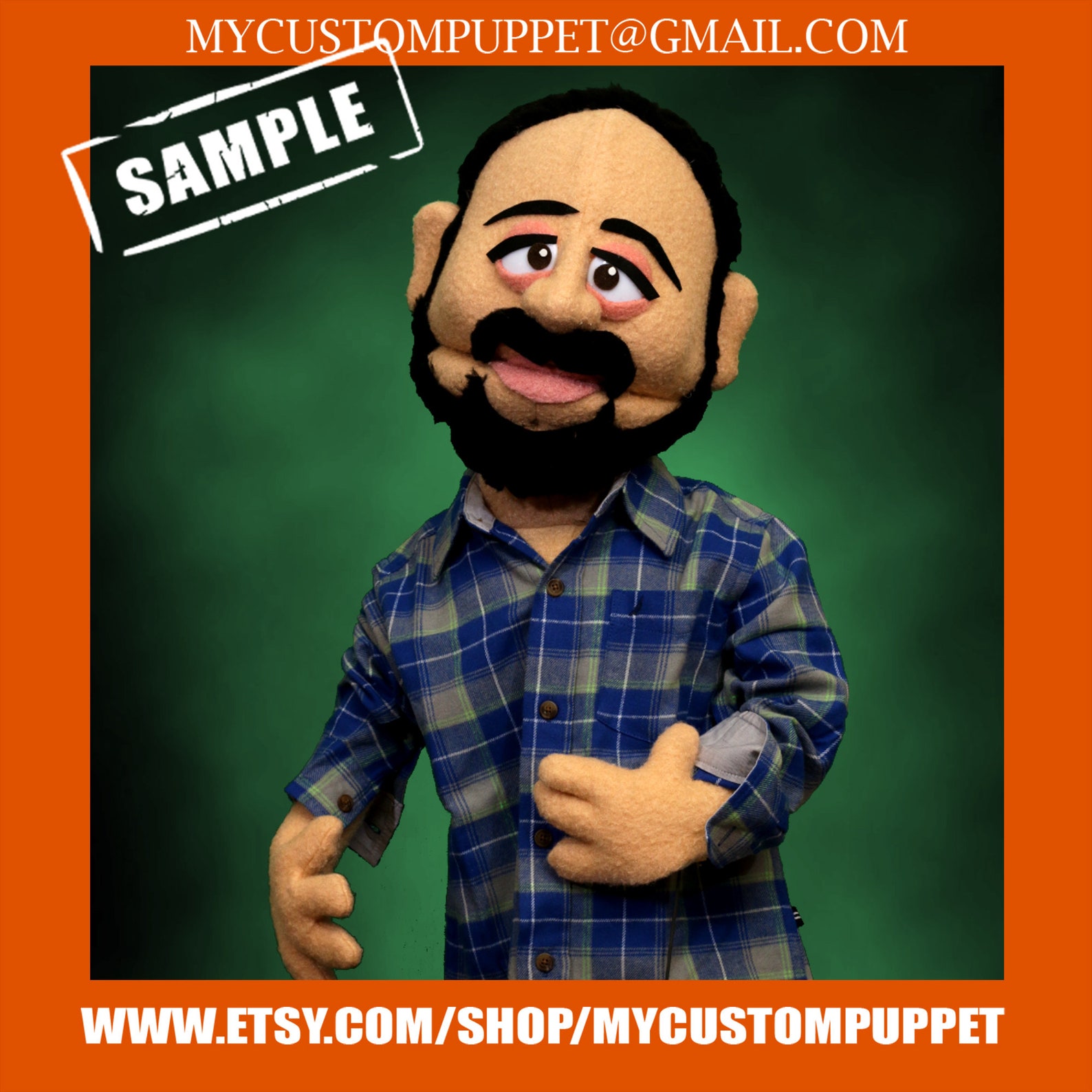 Custom Made Puppet Custom Made Puppets Custom Made Muppet | Etsy