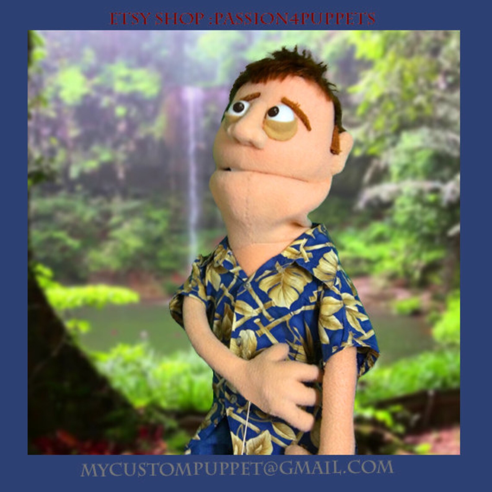 Custom Full Body Puppet in Poly Fleece Professional Puppet - Etsy