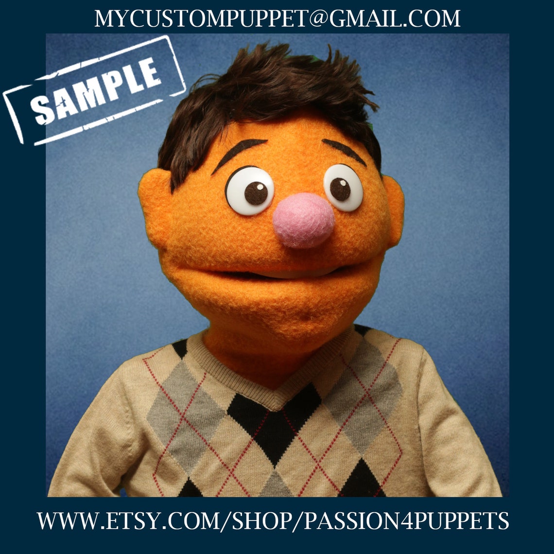 Custom Professional Muppet Type Puppet Your - Etsy