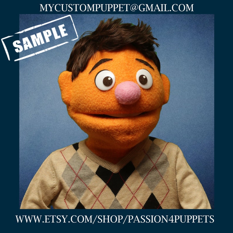 Custom Professional Muppet Type Puppet Your - Etsy
