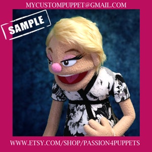 Custom Professional " Look Alike Puppets " Your Design or Ours ...