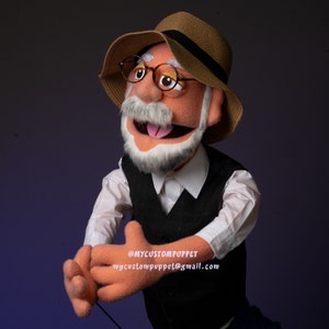 Puppet Professional Male Puppet Rod Hand "muppet Type" From Your Design ...