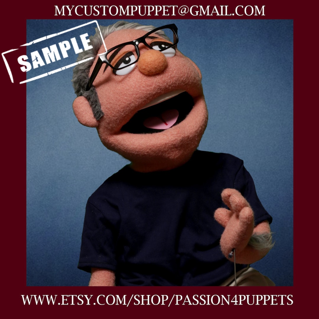 Custom Professional " Muppet Type Puppet " Your Design or Ours ...