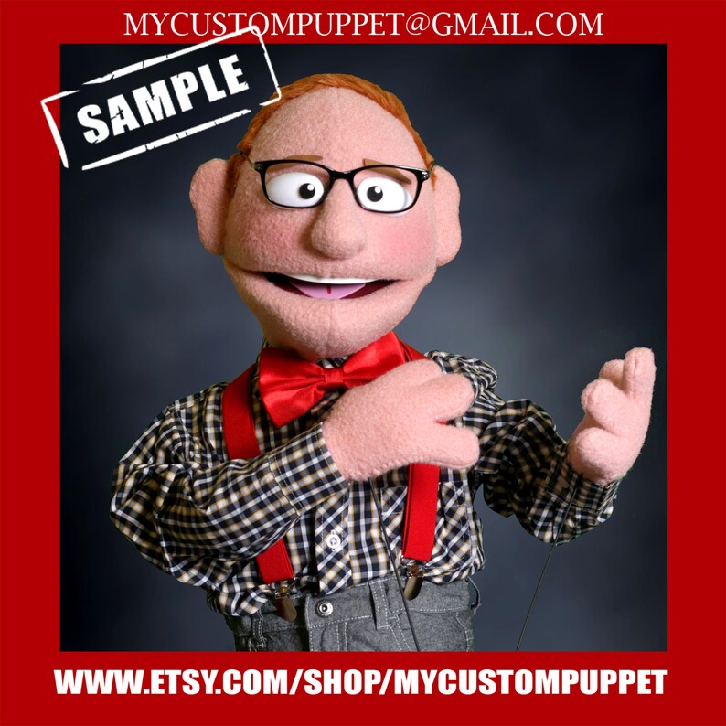 Custom Made Puppet Custom Made Puppets Custom Made Muppet | Etsy