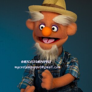 Sample of Our Custom Made Puppet , Farmer Puppet Hand Made Professional ...