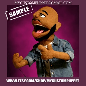 Custom Made Look Alike Portrait Gift Hand Puppet Muppets Youtube Movies ...