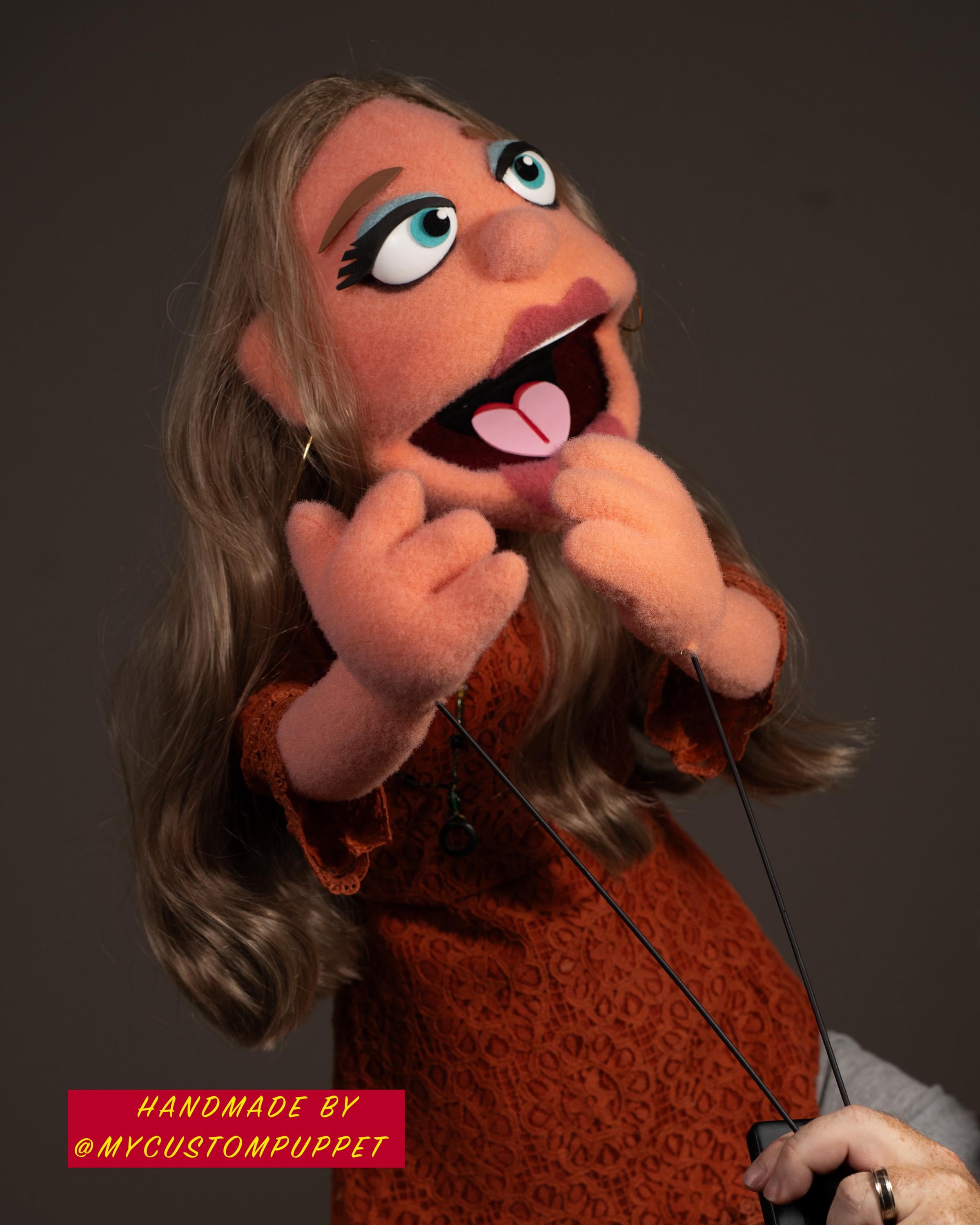 Custom Handmade Puppet – One-of-a-kind Character Gift for Performers ...