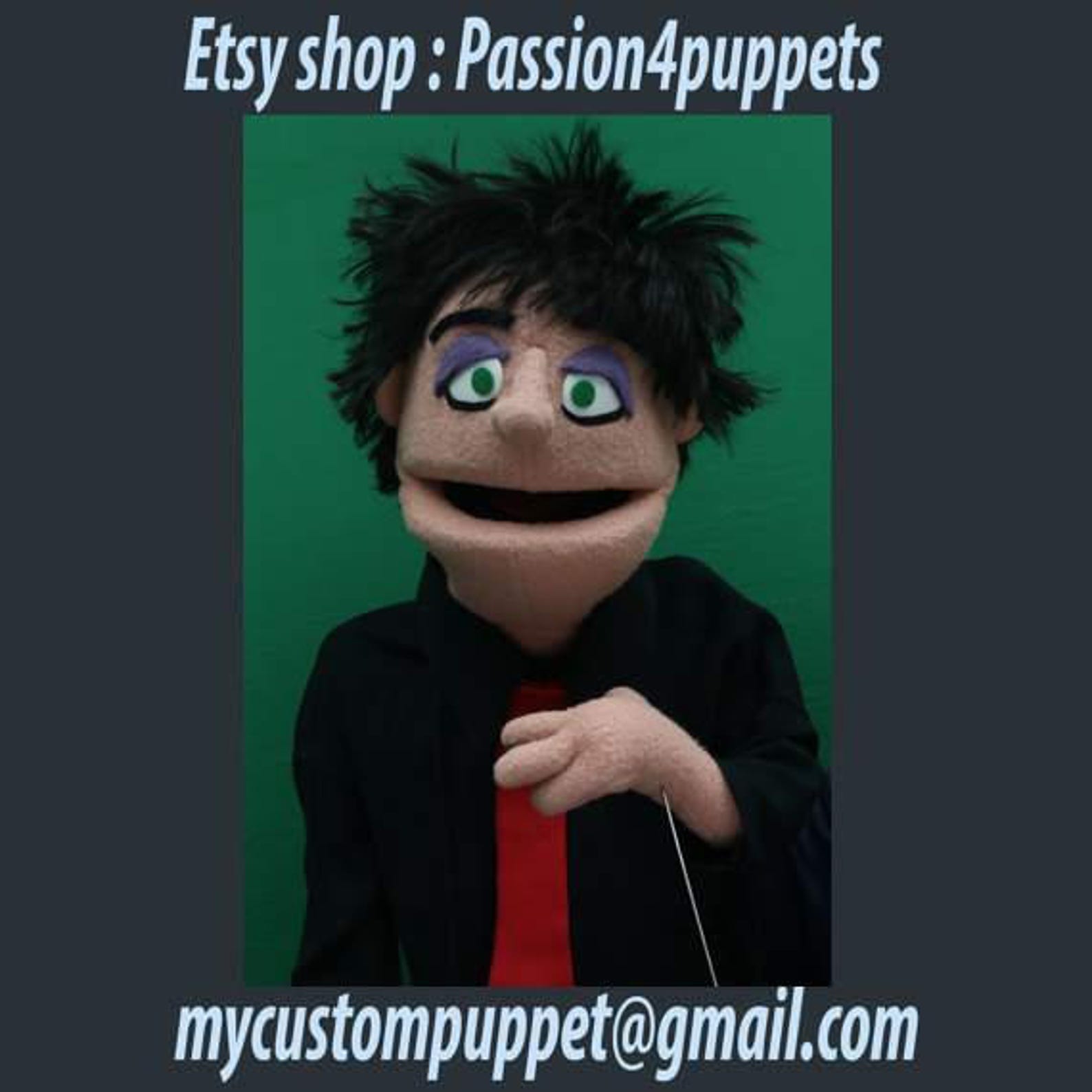 Celebrity Custom Portrait Puppets Professional Quality Hand Puppet ...