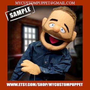 Custom Puppet Portrait Muppet Puppet Custom Look Alike Muppet Puppet - Etsy