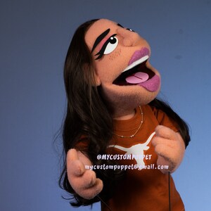 Custom Made Lookalike Female Puppet Portrait Muppet Puppet Custom Made Puppet, Half Body - Etsy