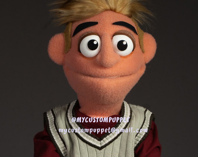 Sample of Our Custom Made Puppets, Male Puppet , Hand Made Professional ...