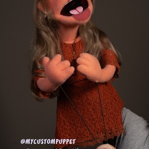 Custom Made Look Female Puppet Portrait Muppet Puppet Custom Made Puppet Half Body - Etsy
