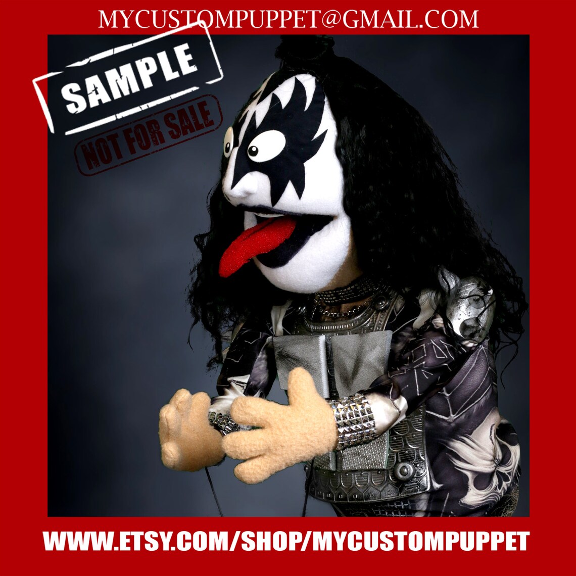 Custom Made Puppet Custom Made KISS Puppets Custom Made Muppet ...