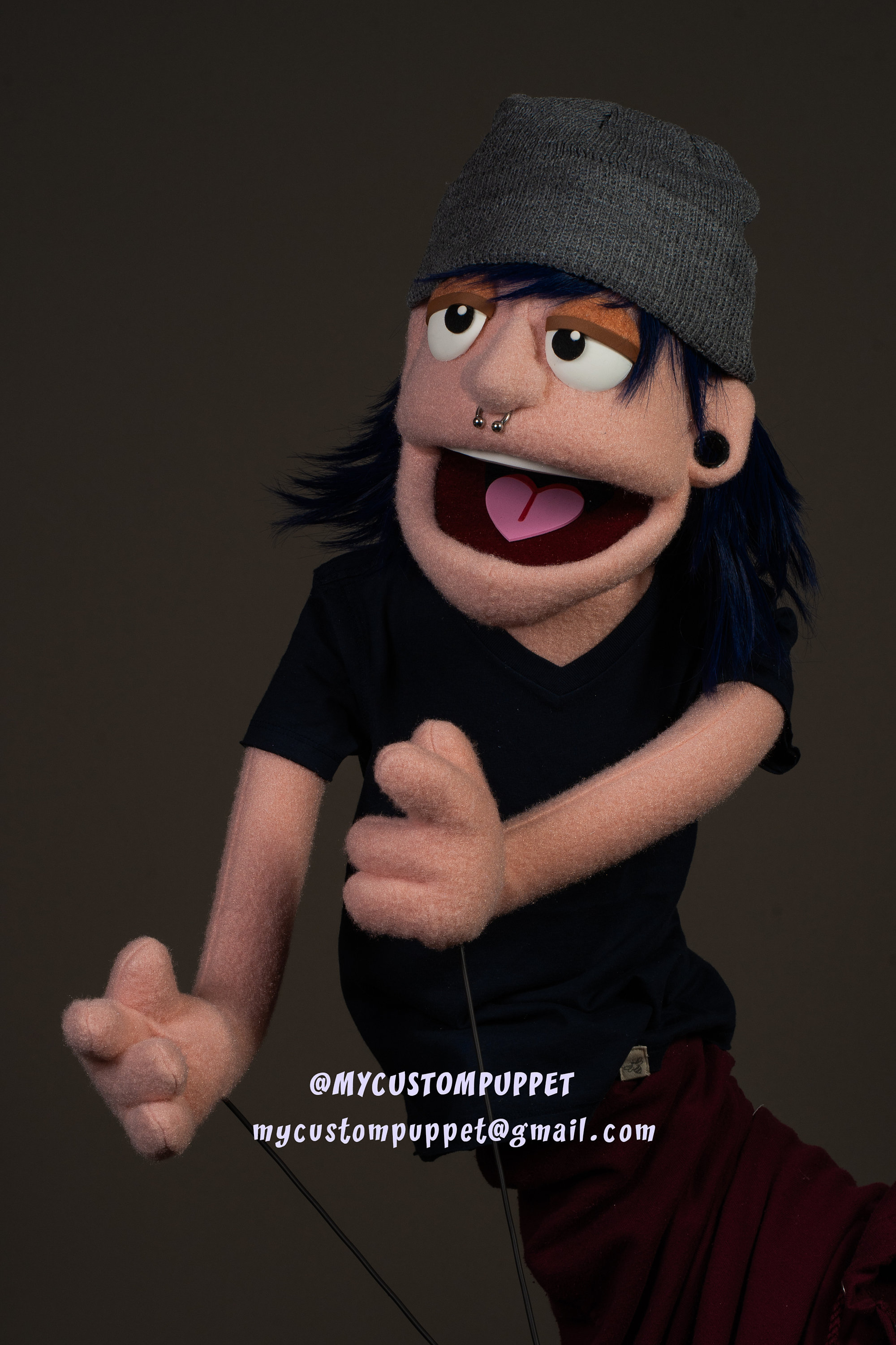 Custom Man Puppet Custom Made Puppets Muppet Professional Custom ...