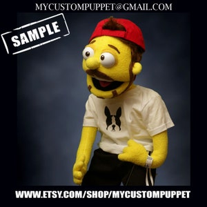 Custom Professional Puppet " Muppet Type " Portrait Puppet From Your ...