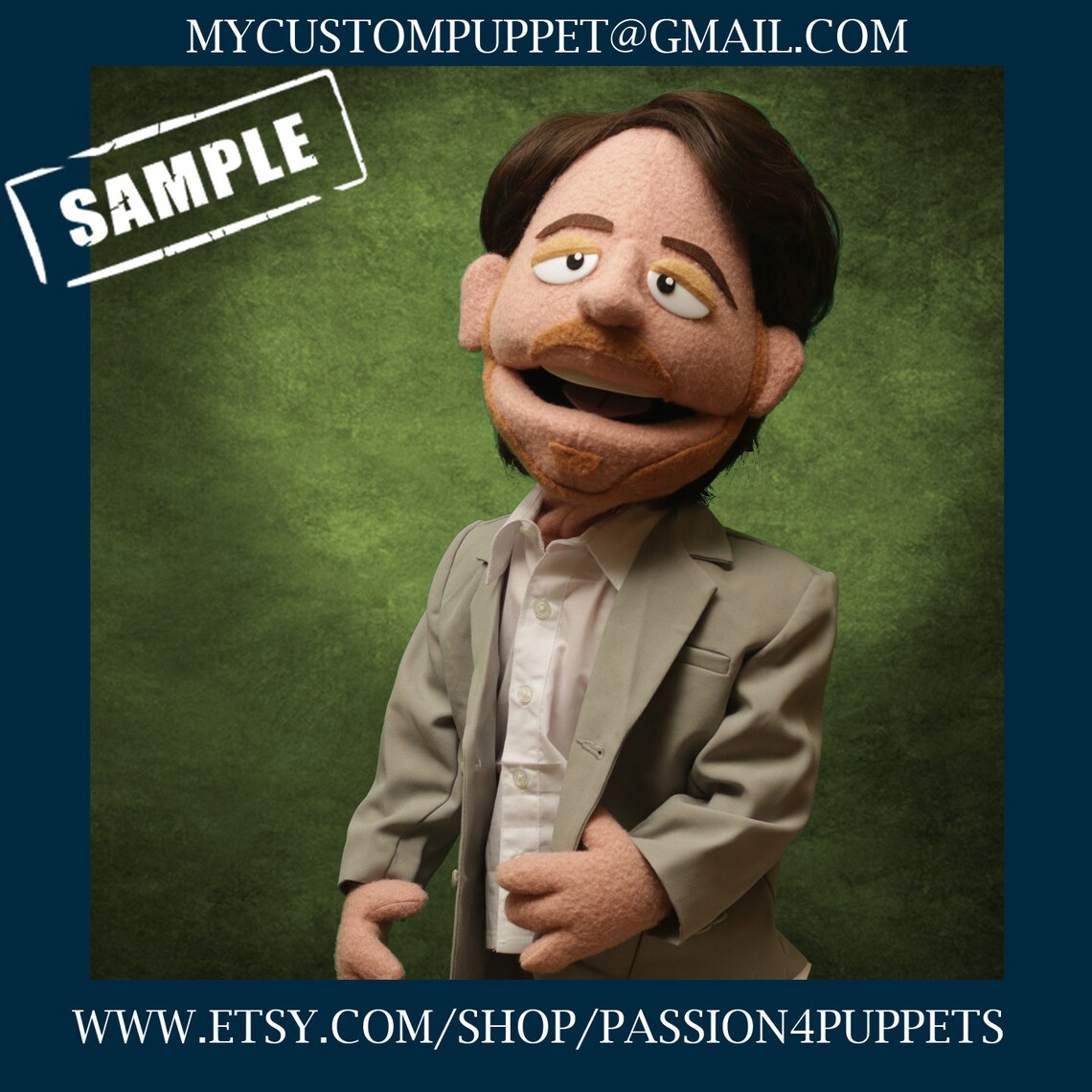 Custom Professional look alike puppets Your | Etsy