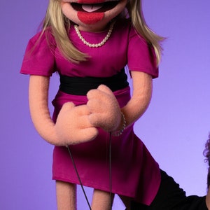 Custom Muppet-style Hand Puppet – Personalized Cartoon Character ...