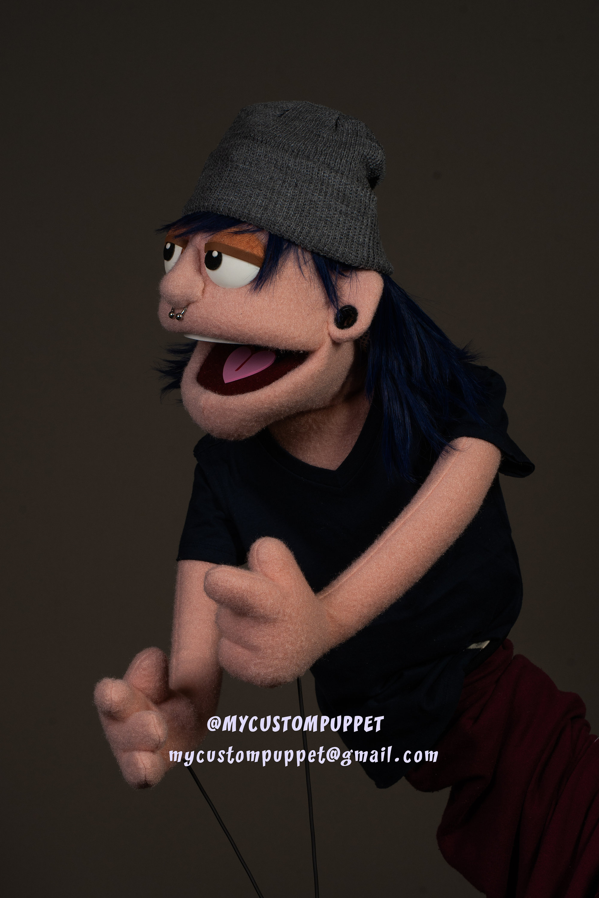 Custom Man Puppet Custom Made Puppets Muppet Professional Custom ...