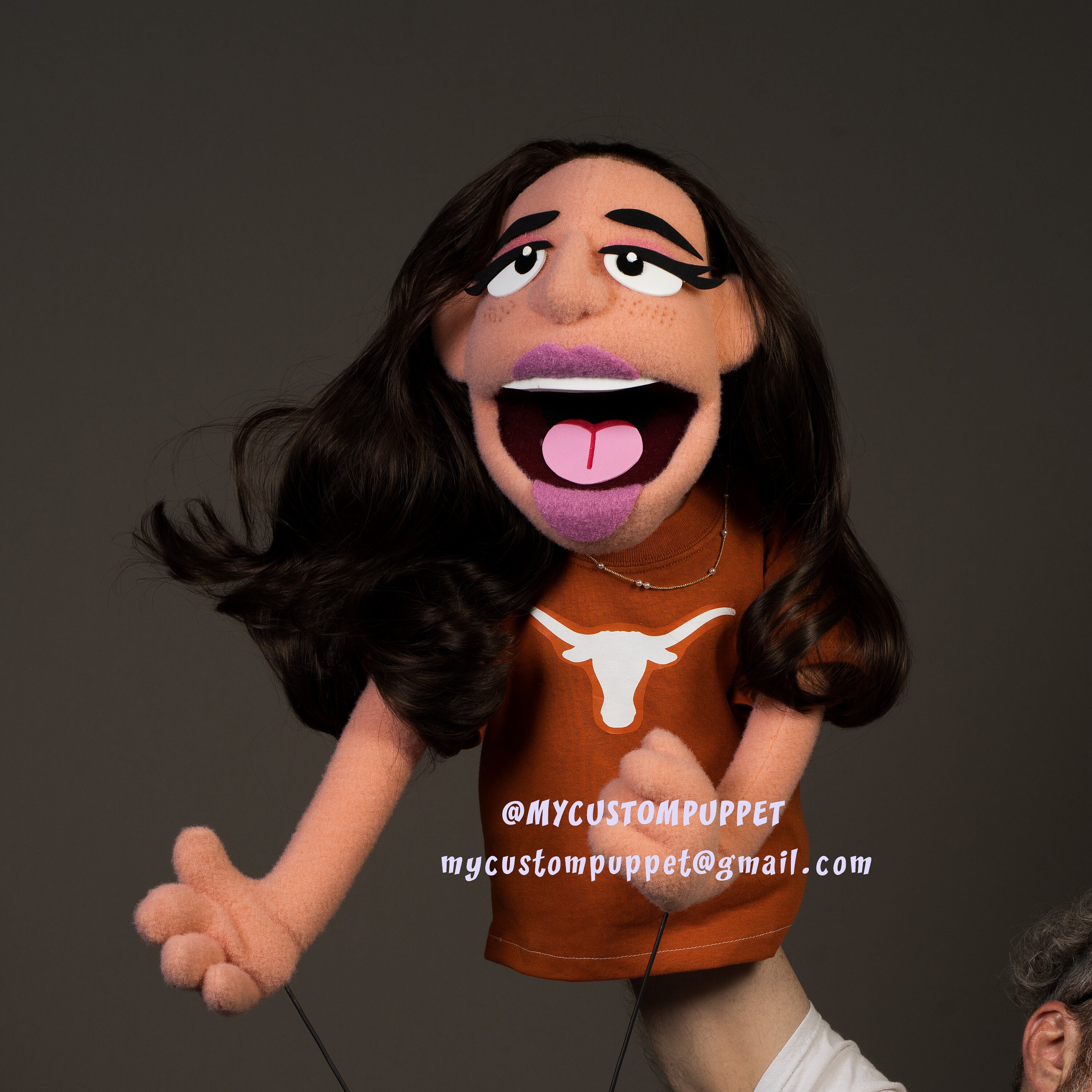 Custom Made Lookalike Female Puppet Portrait Muppet Puppet Custom Made ...