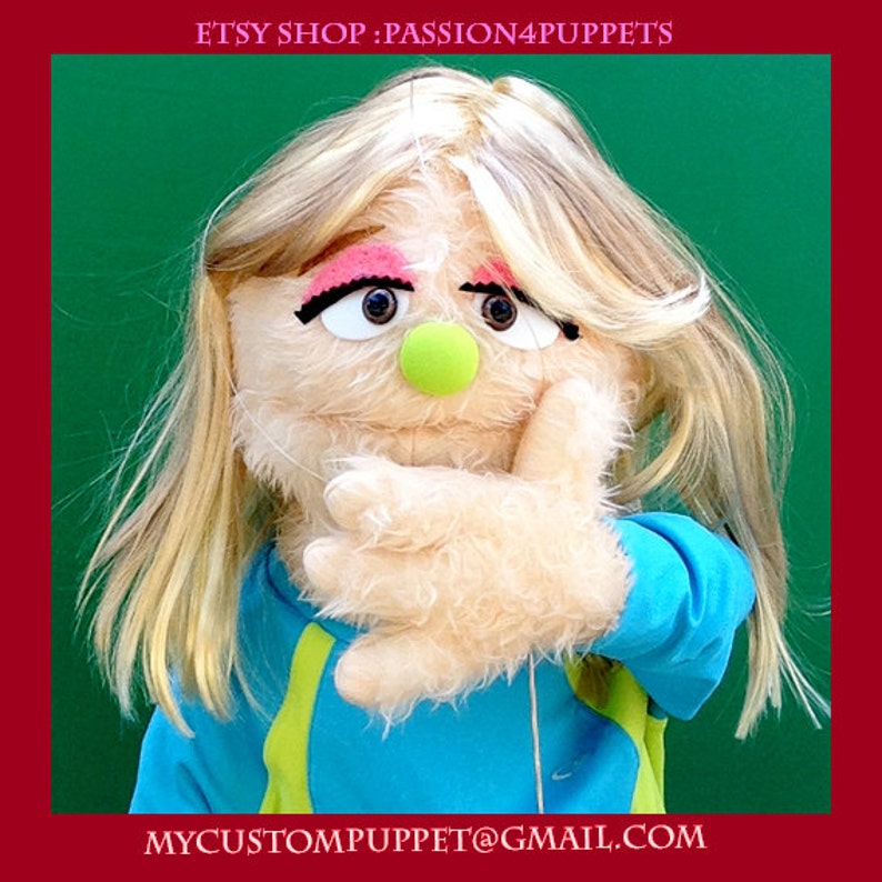 Custom Puppet Avenue Q Style Puppets Hand Puppet Professional | Etsy