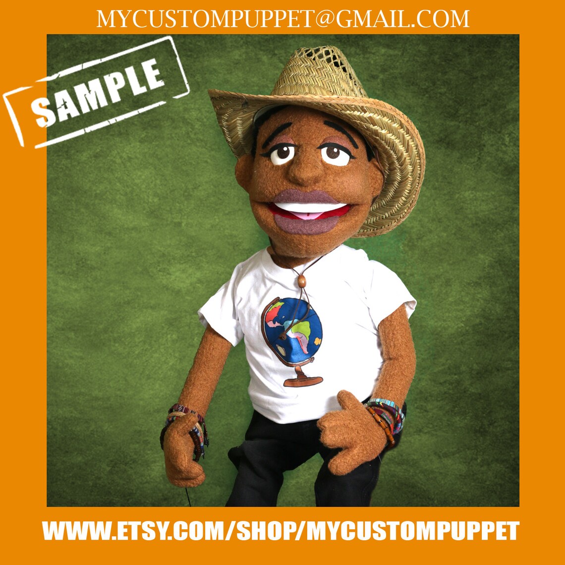 Custom Professional " Muppet Type Puppet " Custom Made Puppet Custom ...