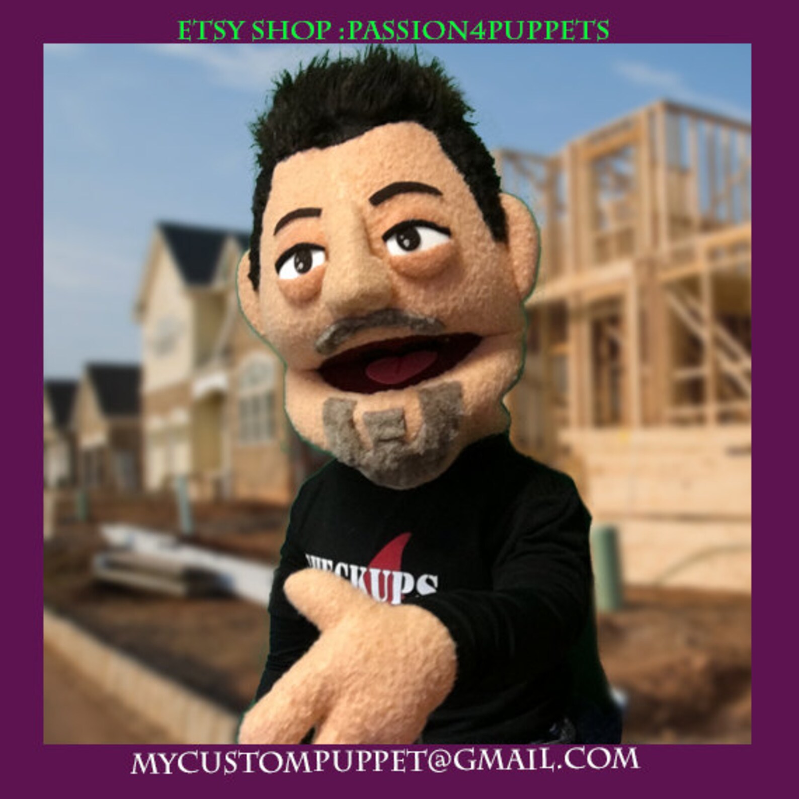 Custom Puppet Portrait Muppet Puppet Custom Look Alike Muppet - Etsy