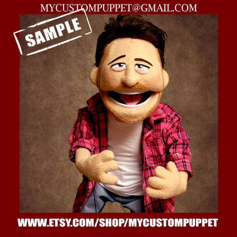 Male Puppet Maker Custom Made Puppet Custom Puppets Puppet | Etsy