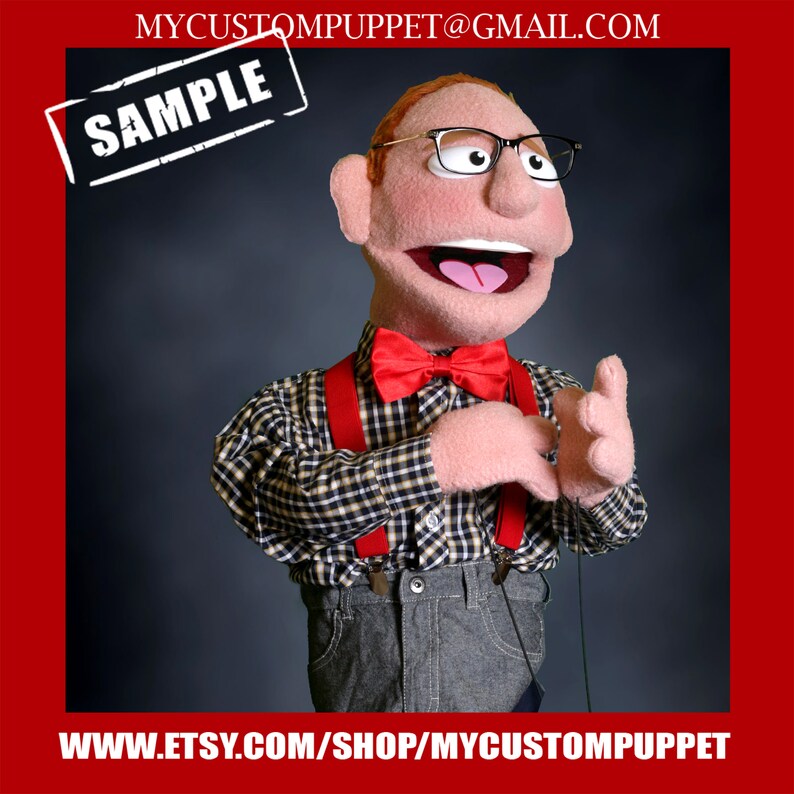 Custom Made Puppet Custom Made Puppets Custom Made Muppet | Etsy