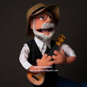 Puppet Professional Male Puppet Rod Hand "muppet Type" From Your Design ...