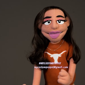 Custom Made Lookalike Female Puppet Portrait Muppet Puppet Custom Made Puppet, Half Body - Etsy