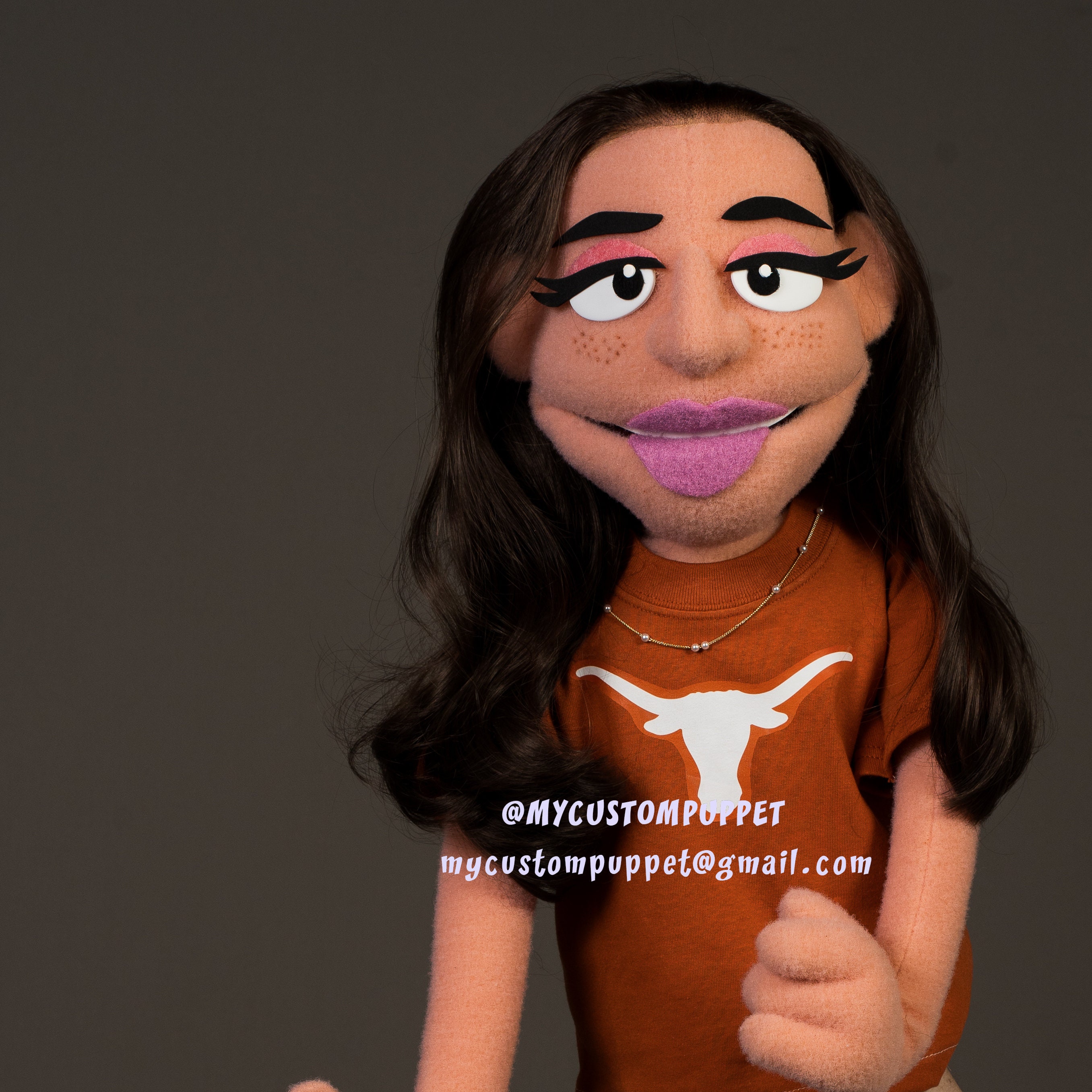 Custom Made Lookalike Female Puppet Portrait Muppet Puppet Custom Made ...