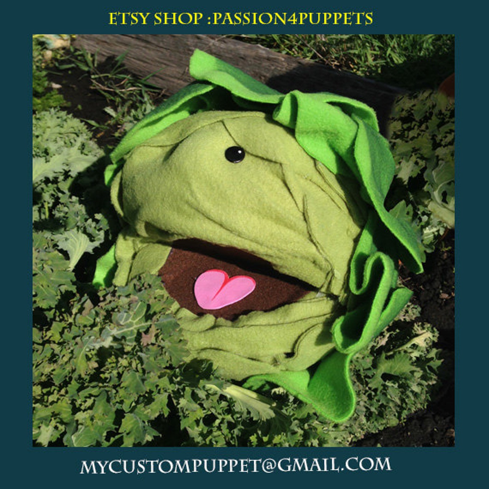 Professional Puppet Vegetable Muppet Style Fruit Pro Puppet - Etsy