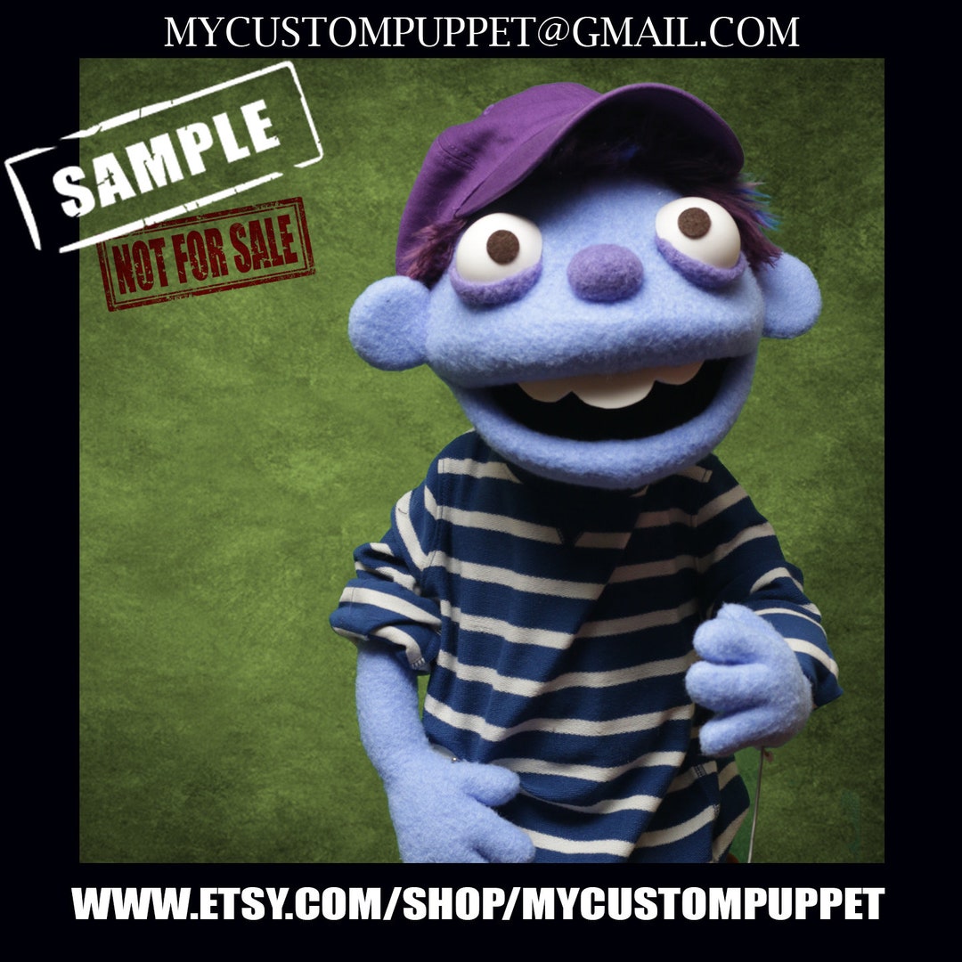 Custom Made Puppet Look Alike Portrait Muppet Puppet Hand Puppet ...