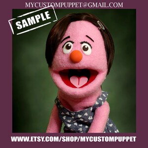 Custom Puppet 15 Puppet Professional Quality Hand Puppet. Choose Hair ...