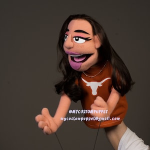 Custom Made Lookalike Female Puppet Portrait Muppet Puppet Custom Made Puppet, Half Body - Etsy