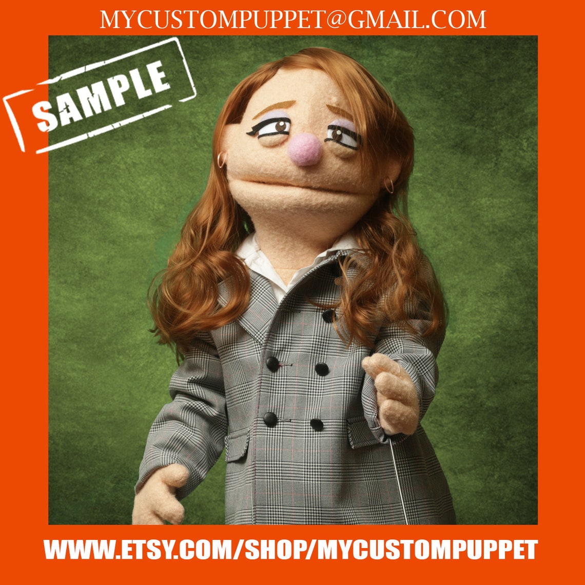 Custom Pro Puppet Makers Muppet Type Portrait - Etsy Canada