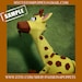 Custom Professional " Animal Puppets " Your Design or Ours! or Portrait ...