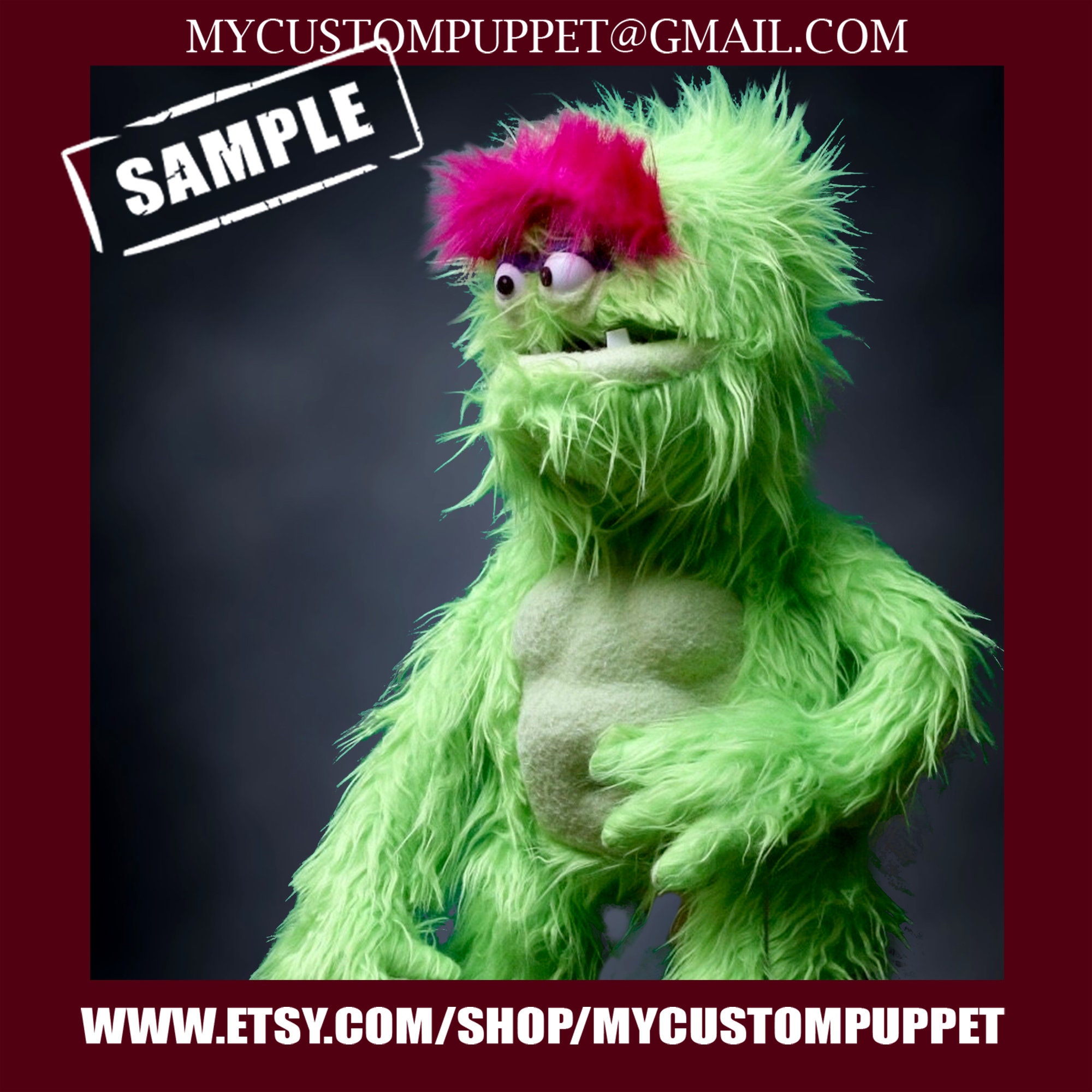 Custom Made Puppet Custom Made Puppets Custom Made Muppet Professional ...