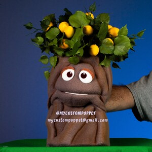 Custom Made Character Puppet , Puppets, Lemon Tree Puppet - Etsy