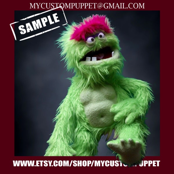 Monster Puppet - Etsy