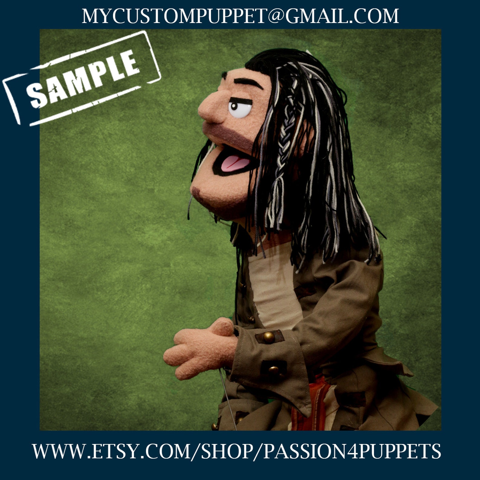 Custom Professional Muppet Type Puppet Your - Etsy
