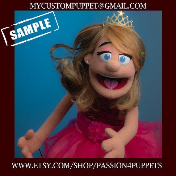 Custom Professional Rod Hand Puppet in Antron Fleece From Your - Etsy