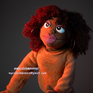 Custom Made Female Woman Puppet Portrait Puppet Custom Made Puppet - Etsy