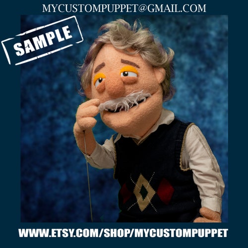 Custom Pro Puppet Makers Muppet Type Portrait - Etsy