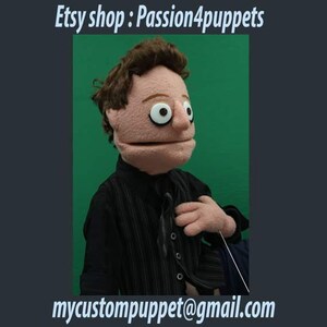 Celebrity Custom Portrait Puppets Professional Quality Hand Puppet ...
