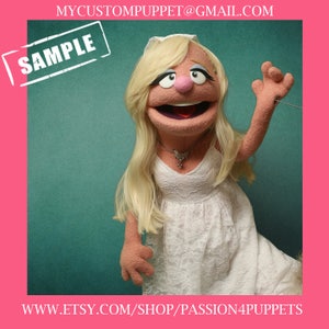 Custom Bridal Puppet, Made to Order for Your Wedding. Bride and Groom ...